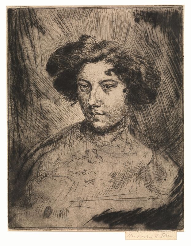 Augustus Edwin John | ESTHER (Campbell Dodgson 42) (1903) | MutualArt