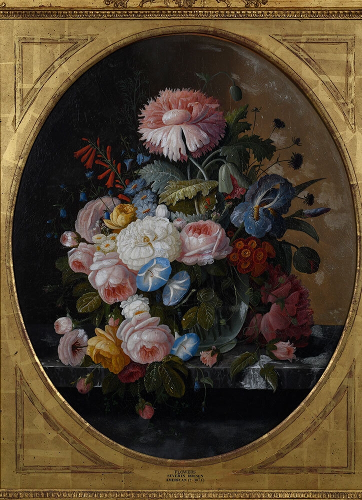 Severin Roesen | A Pair of Paintings: Still Life with Fruit and Still ...