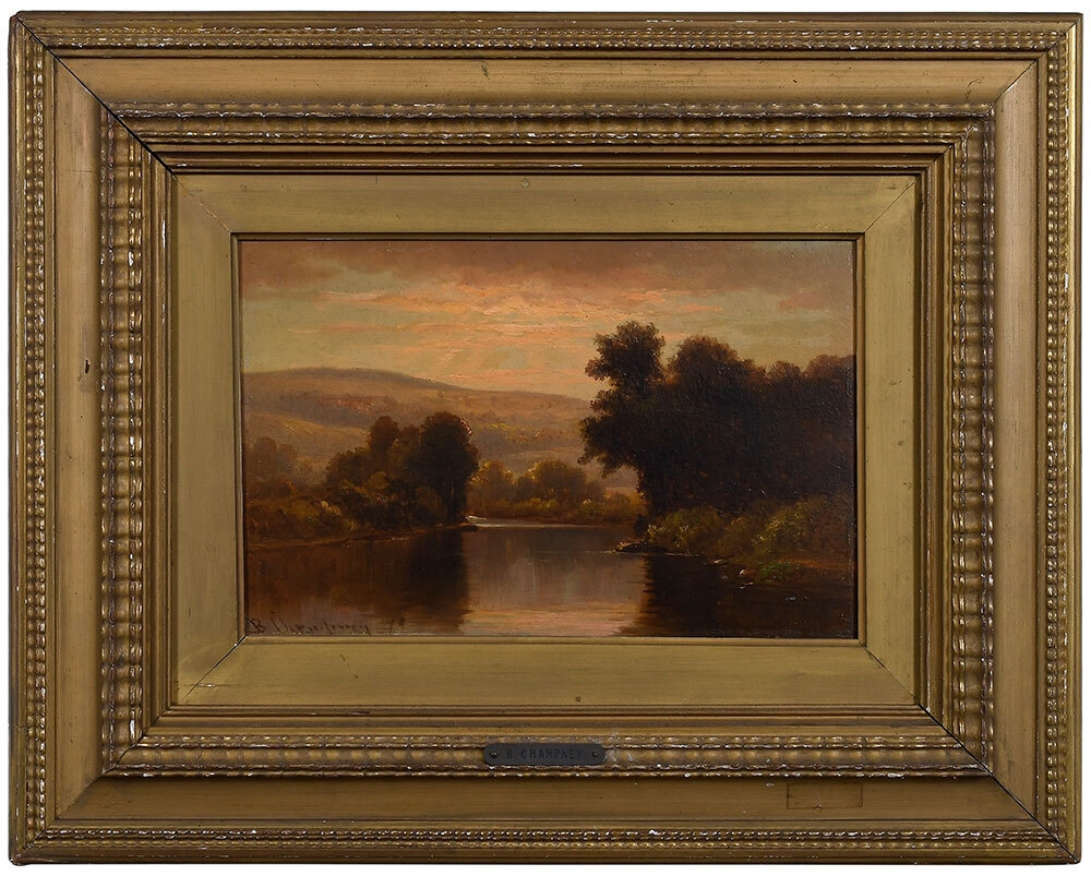 Champney Benjamin | New Hampshire Landscape (1879) | MutualArt