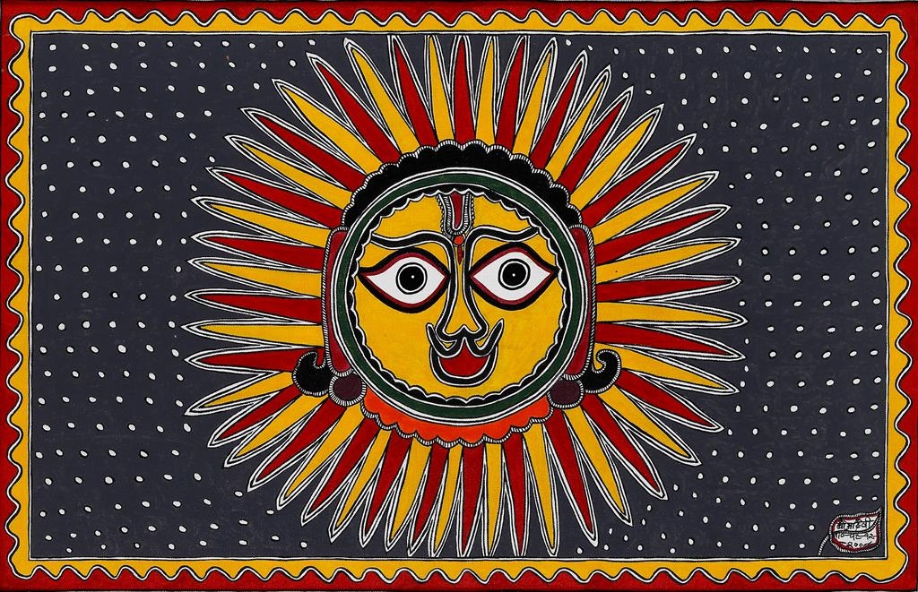 Baua Devi | UNTITLED (MADHUBANI PAINTING) (2012) | MutualArt