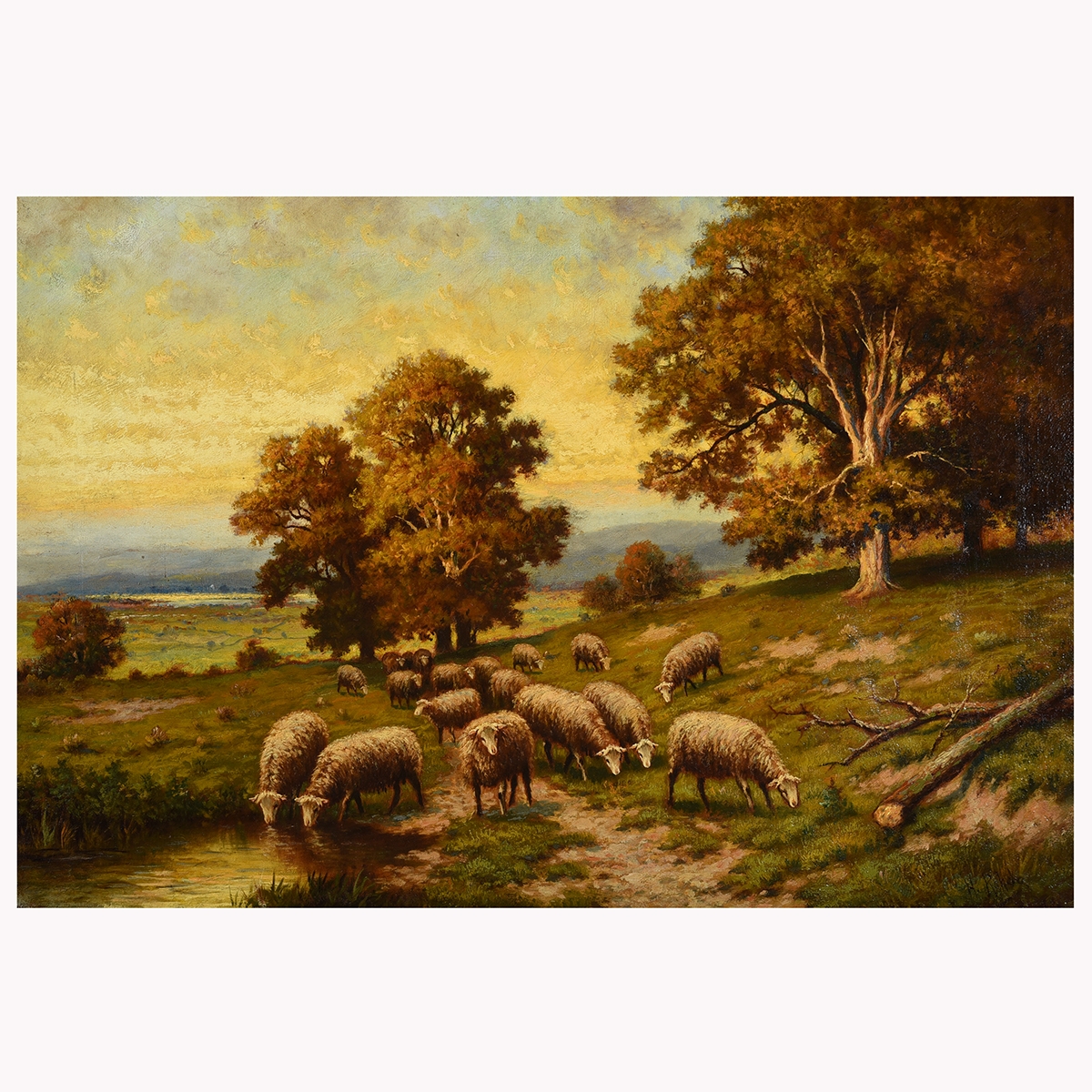 Herman Rohde | Sheep | MutualArt