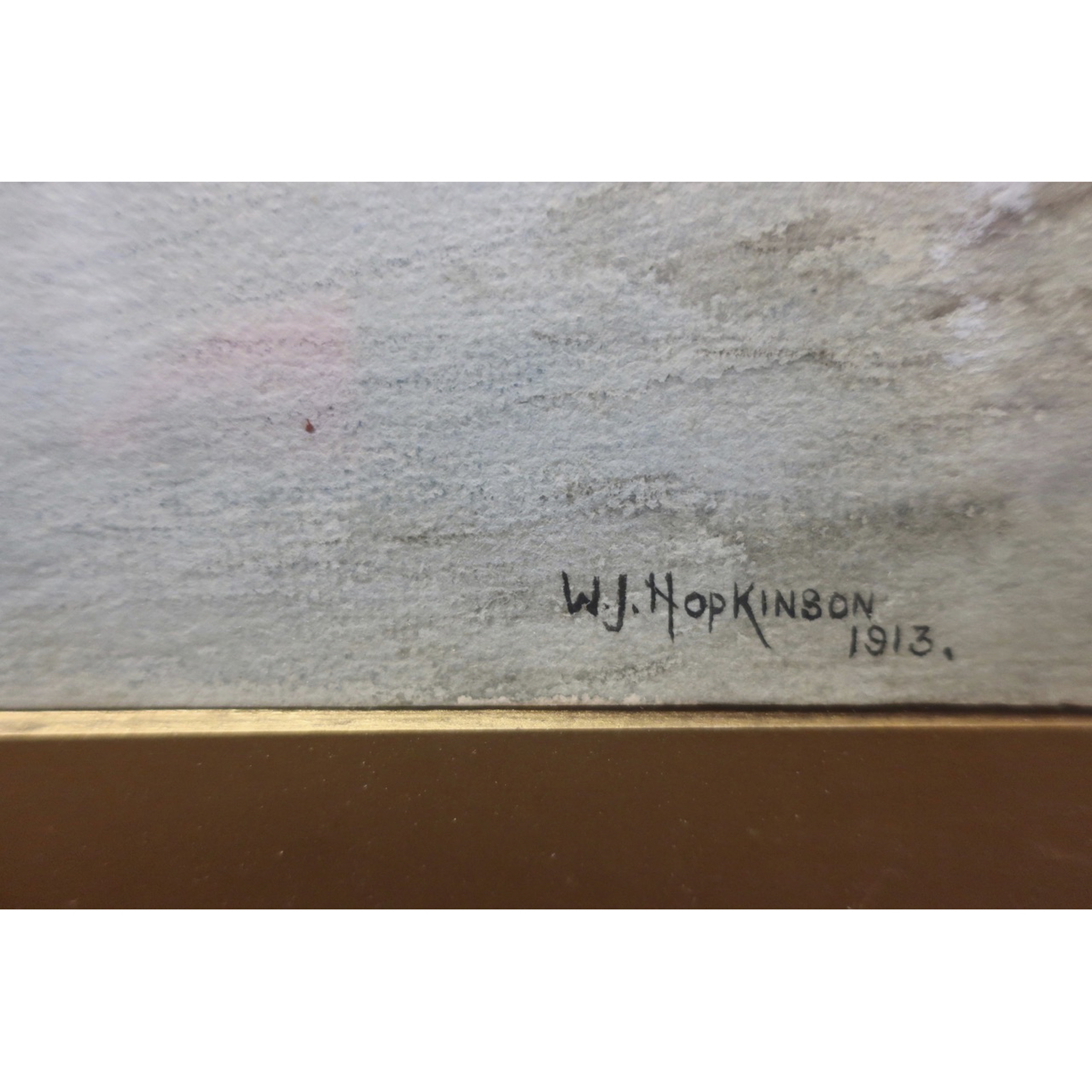 William John Hopkinson | SKATERS ON A FROZEN LAKE (1913) | MutualArt