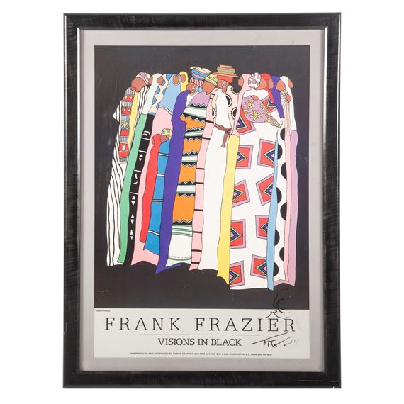 Frank Frazier | Signed Exhibition Poster (1988) | MutualArt