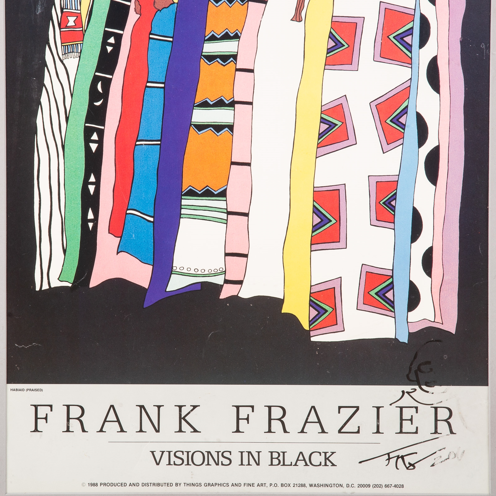 Frank Frazier | Signed Exhibition Poster (1988) | MutualArt
