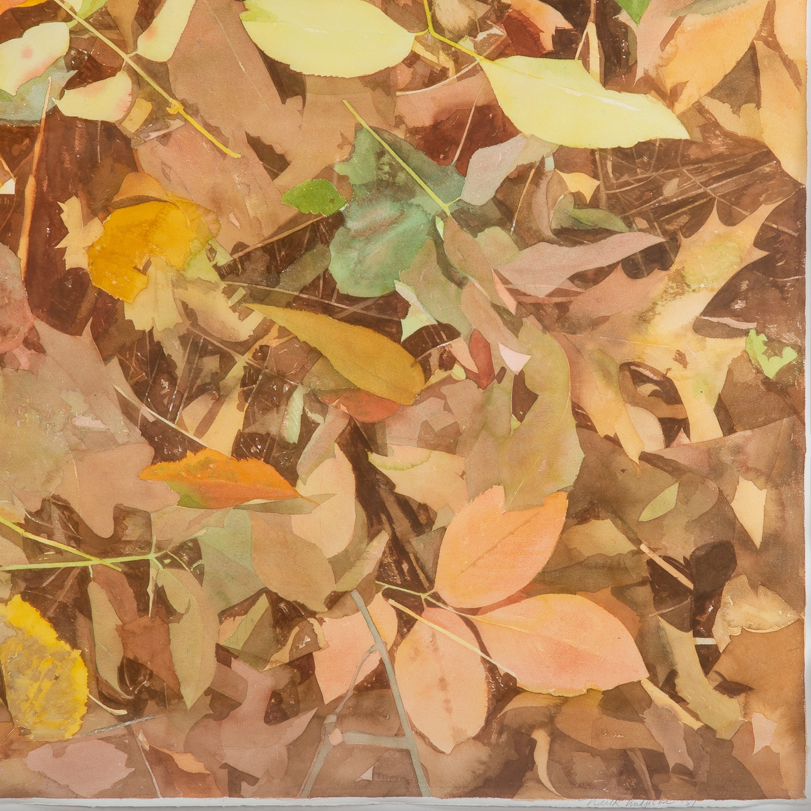 Neil Anderson | Ground Painting (1981) | MutualArt