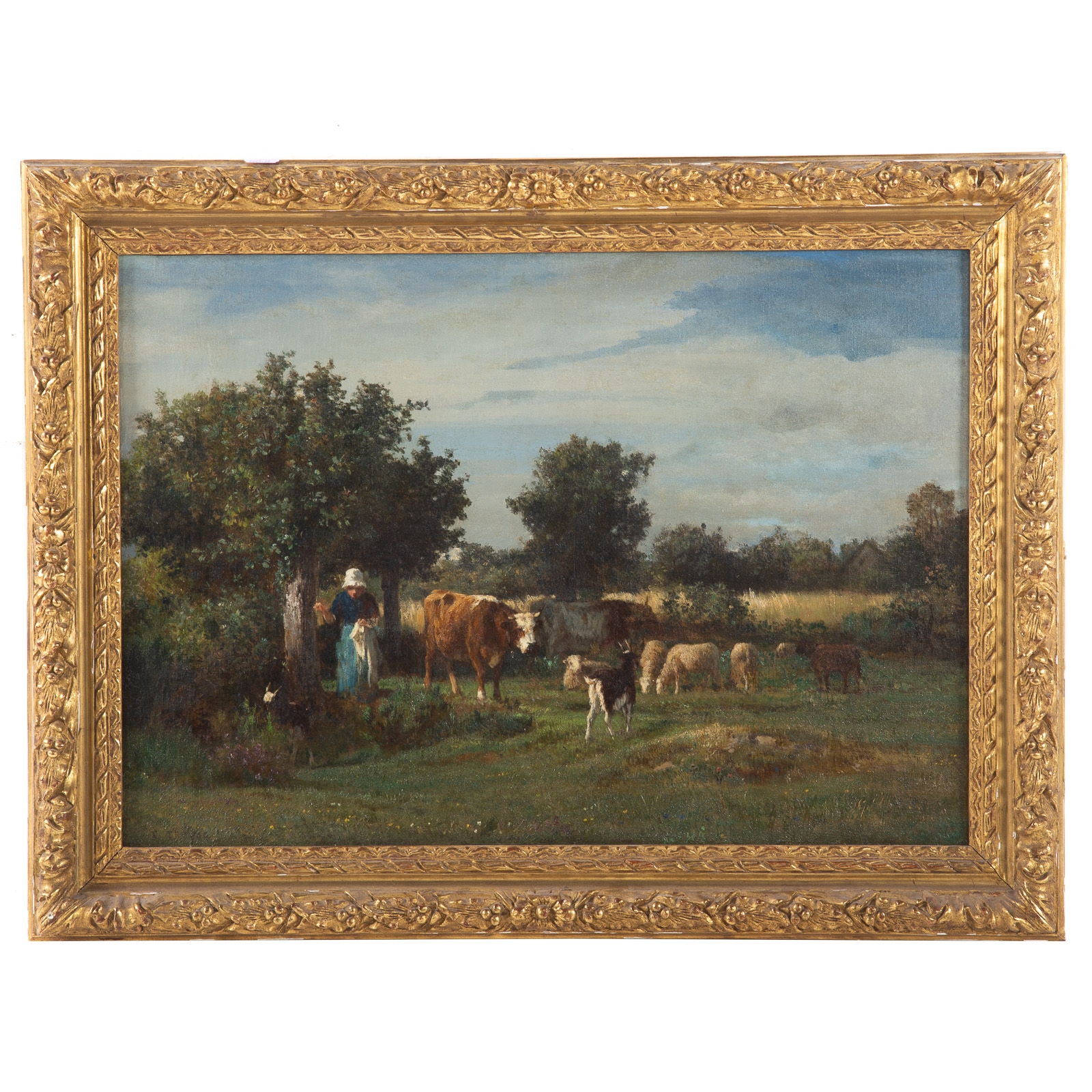 Constant Troyon | Landscape with Livestock | MutualArt