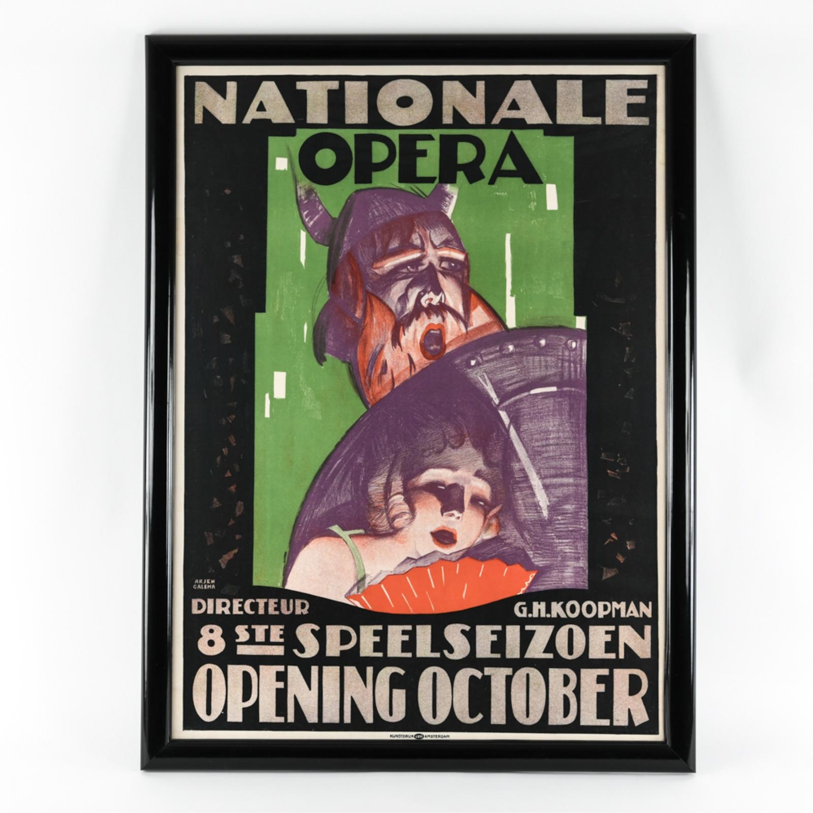 Arjen Galema | National Opera (Circa 1923) | MutualArt