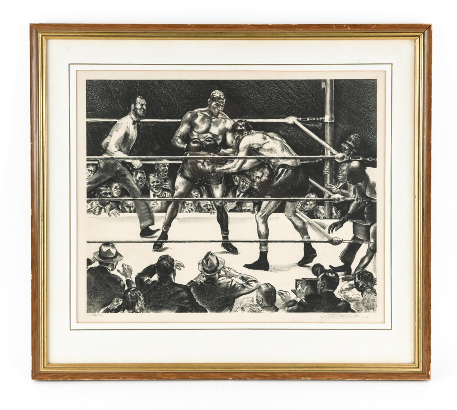 Joseph Webster Golinkin | Joe Lewis and Max Baer (1935) | MutualArt