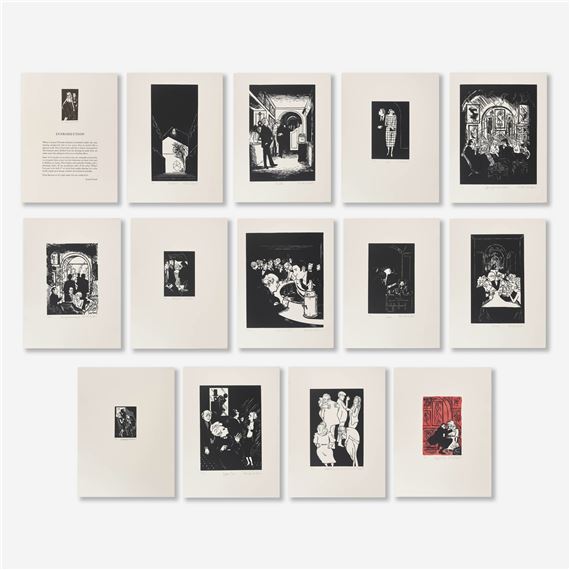 Nicholas Garland | Fourteen works : Annabel’s (14) (1985) | MutualArt