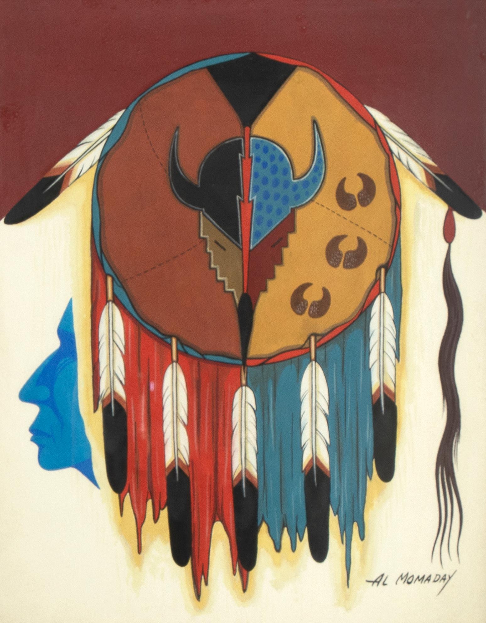 Al Momaday | Warrior and His Shield | MutualArt