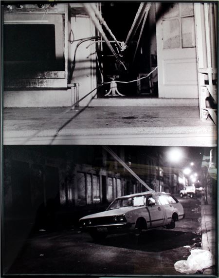 Santiago Sierra | DOCUMENTATION OF 24”, ELEVATED CAR (1998) | MutualArt