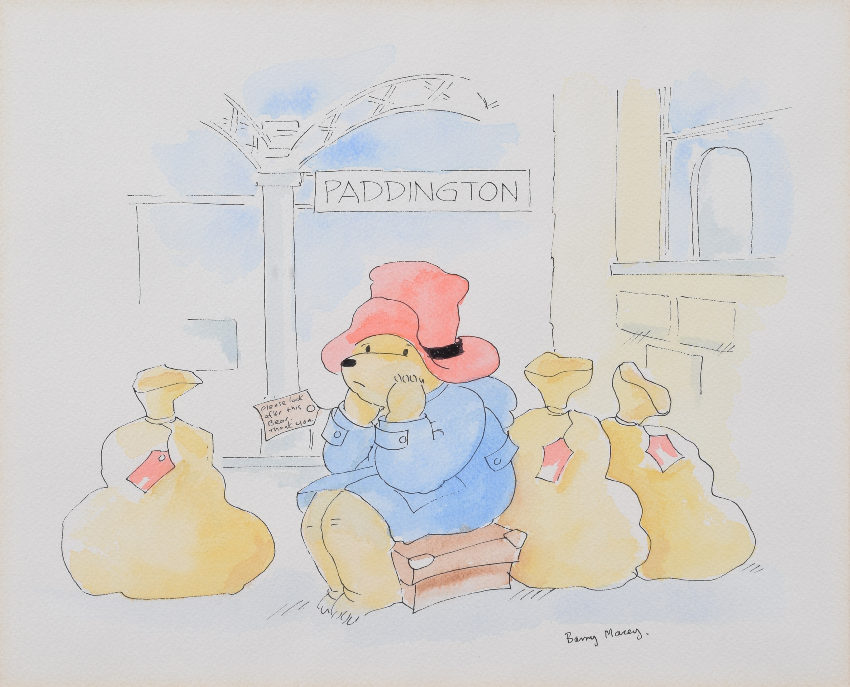 Macey Barry | Paddington Bear | MutualArt