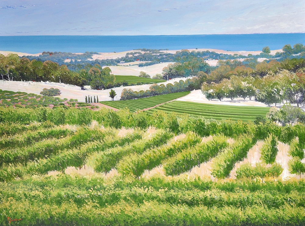 David Clyde Dridan | Yeenunga Vineyards, McLaren Vale | MutualArt