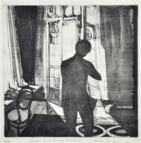 Brian Seidel | Clifton Hill, Sunday Morning (1970) | MutualArt