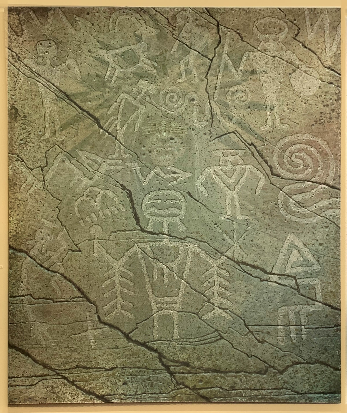 Bill Dixon | Cave drawing | MutualArt