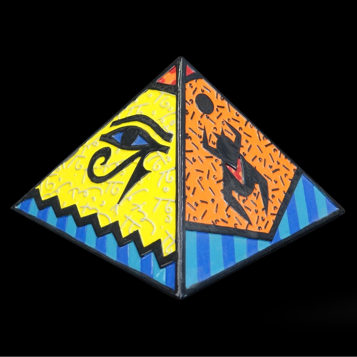 Romero Britto | Britto Pyramid in Hyde Park | MutualArt