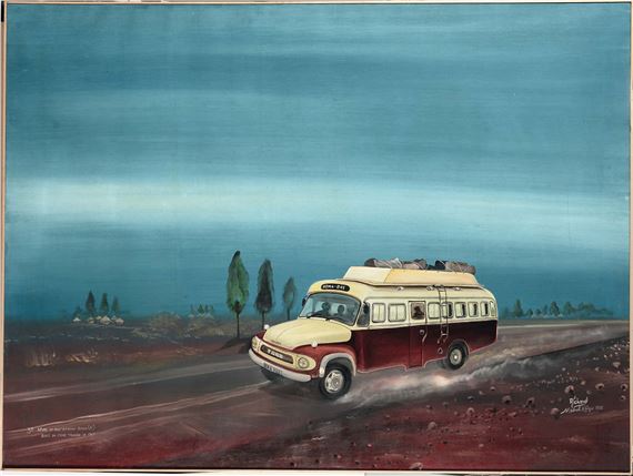 Richard Onyango | Model of East african buses (1998) | MutualArt
