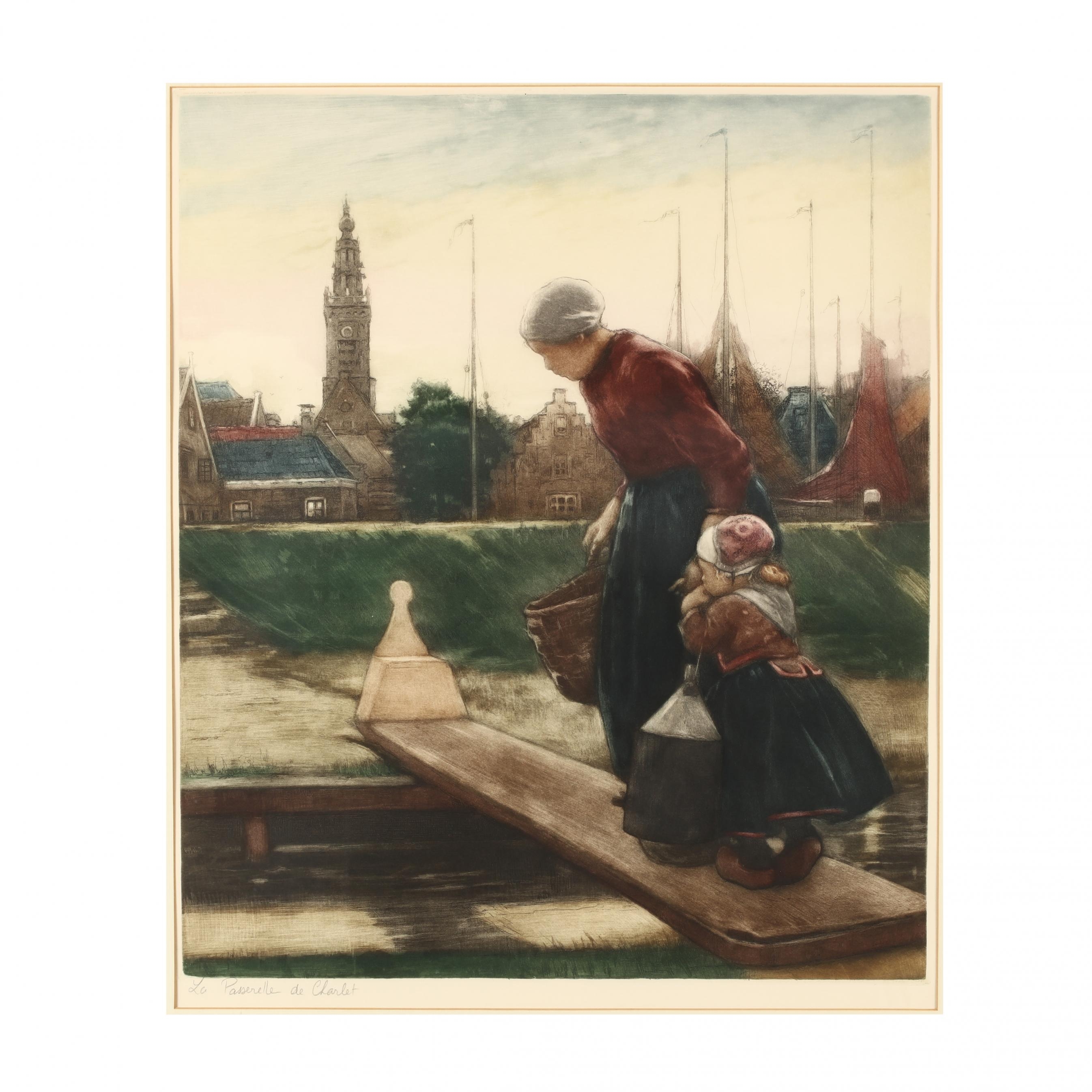 Frantz Charlet | La Passerelle de Charlet (1912) | MutualArt