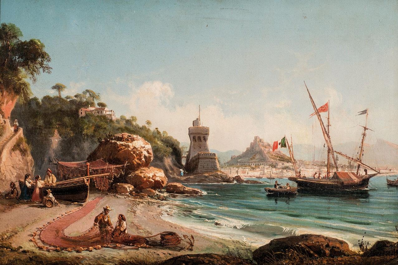 Giovanni Serritelli | Veduta di Salerno | MutualArt