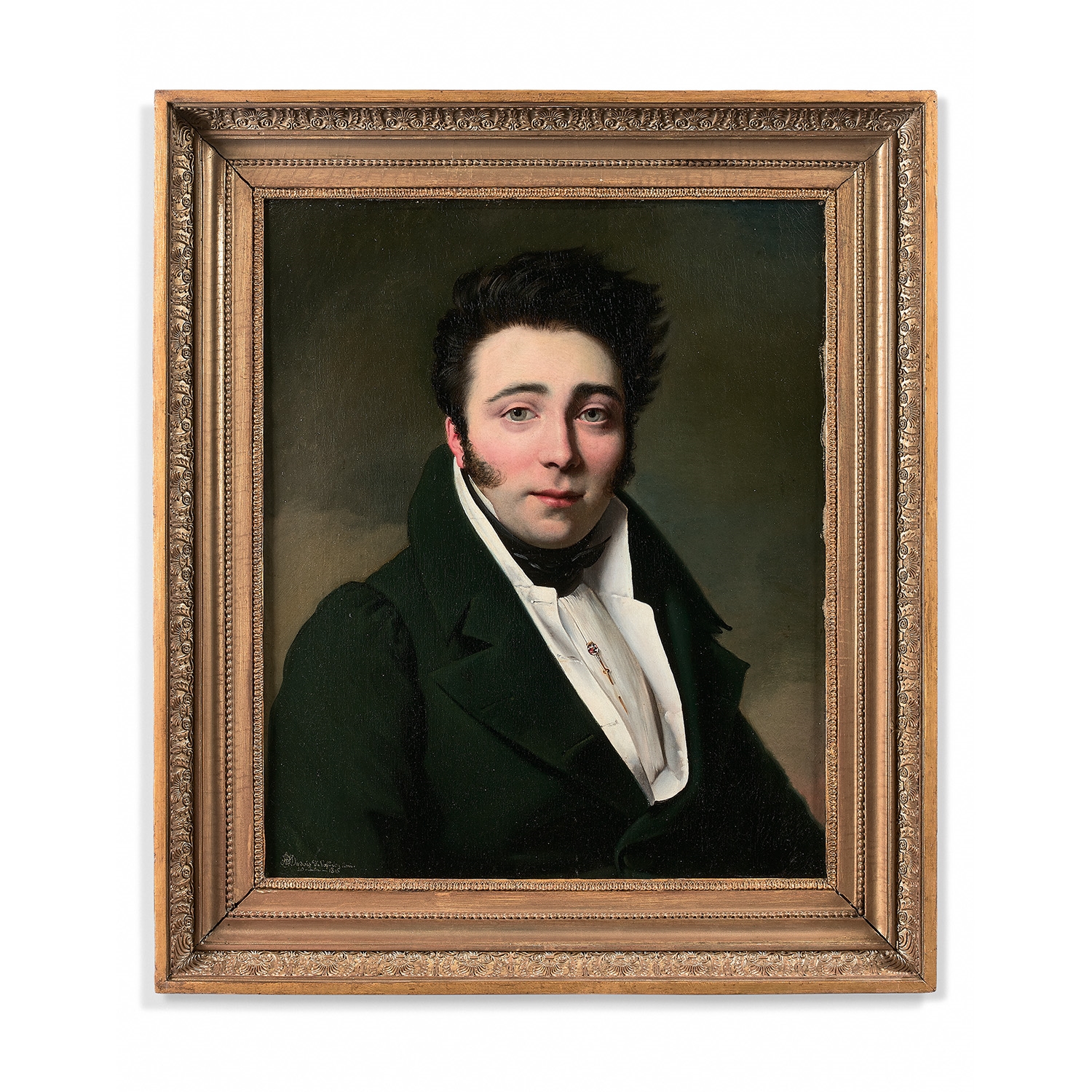 Alexandre-Jean Dubois-Drahonet | PORTRAIT D'UNE JEUNE ECOSSAISE PORTANT ...
