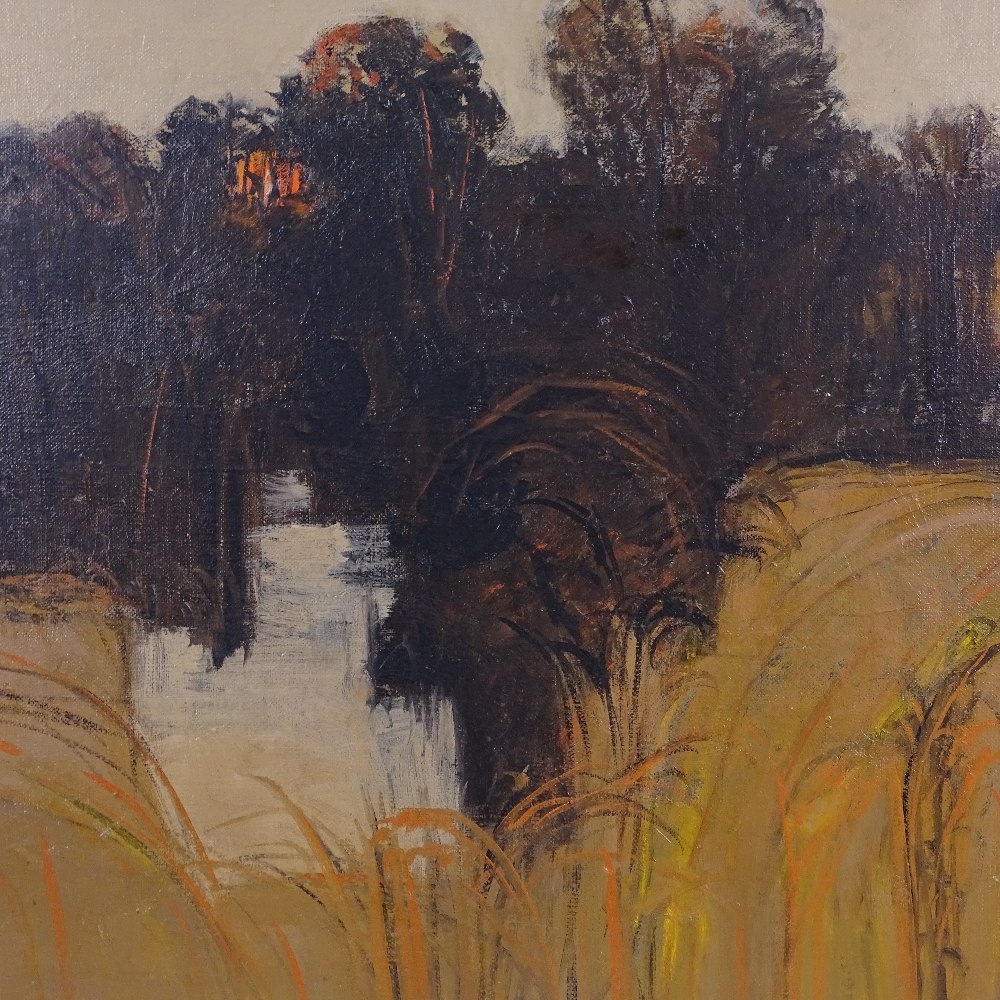 John Scorror O'Connor | Small pool and spinney | MutualArt