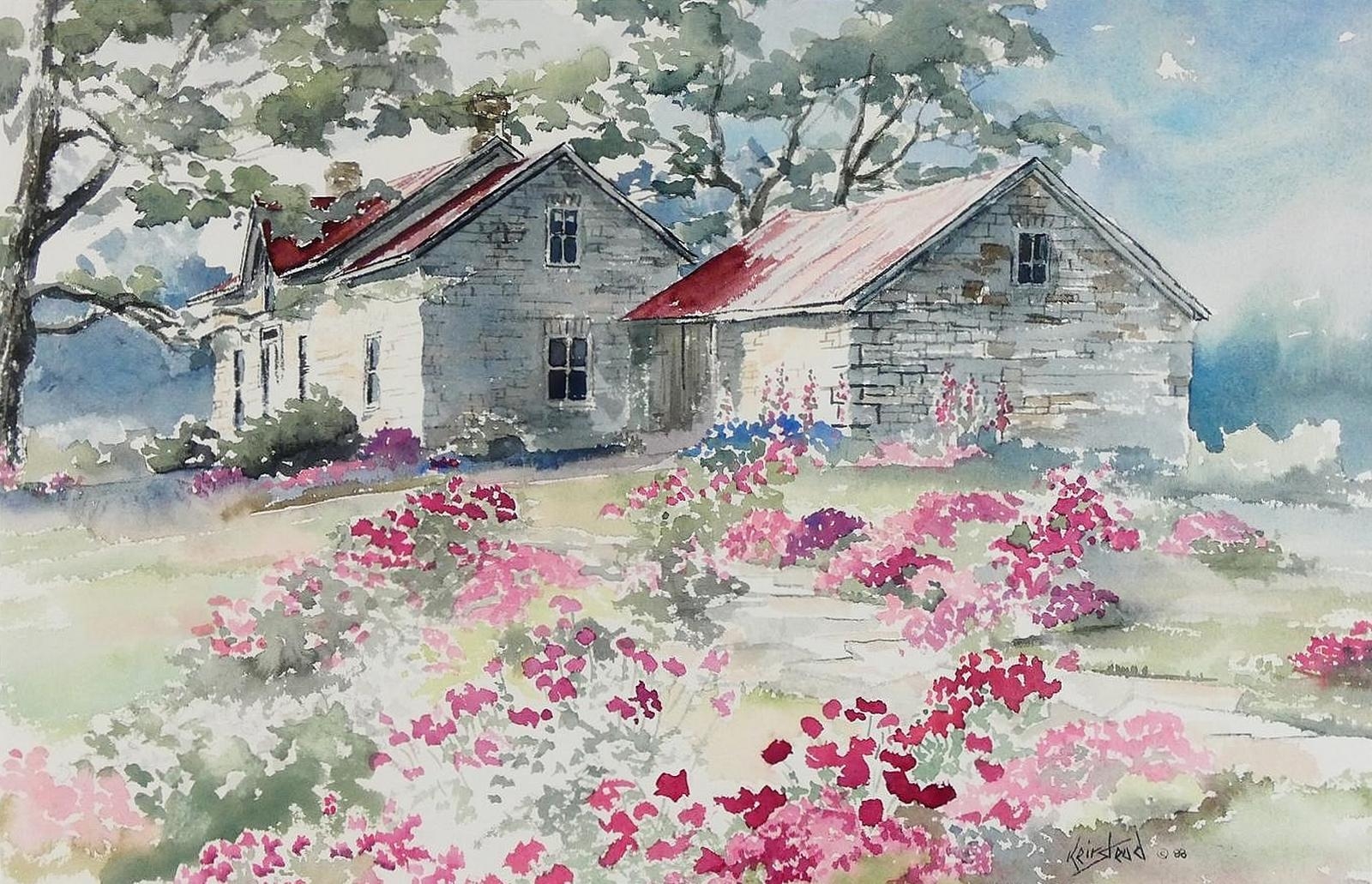 James Lorimer Keirstead | Edenlawn Garden (1988) | MutualArt