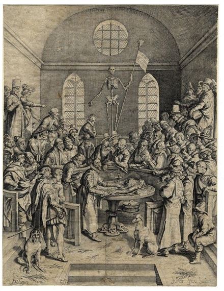 Andries Stock | La lezione di anatomia di Pieter Paaw a Leida (1615 ...