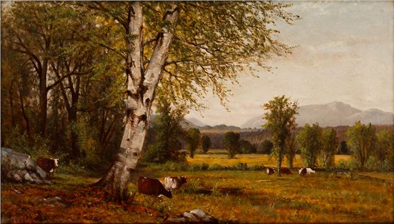 John Pope | A New England Landscape (Circa 1870) | MutualArt