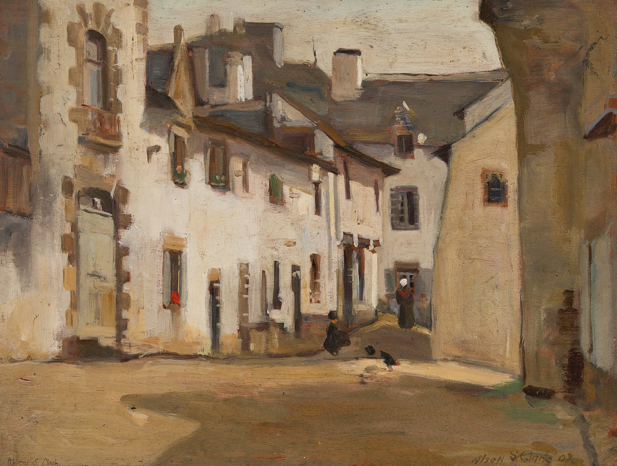 Alson Skinner Clark | The House in the Lane, Village of Rochefort-en ...