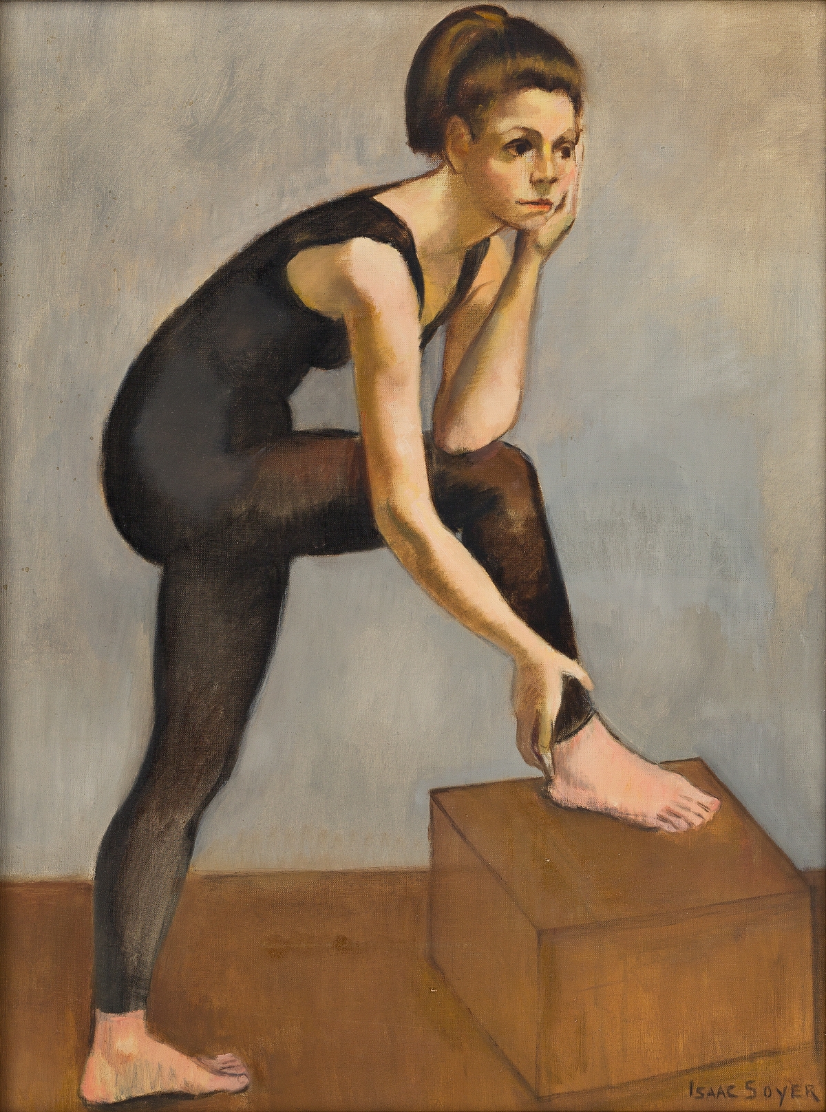 Isaac Soyer | Dancer (Circa 1950) | MutualArt
