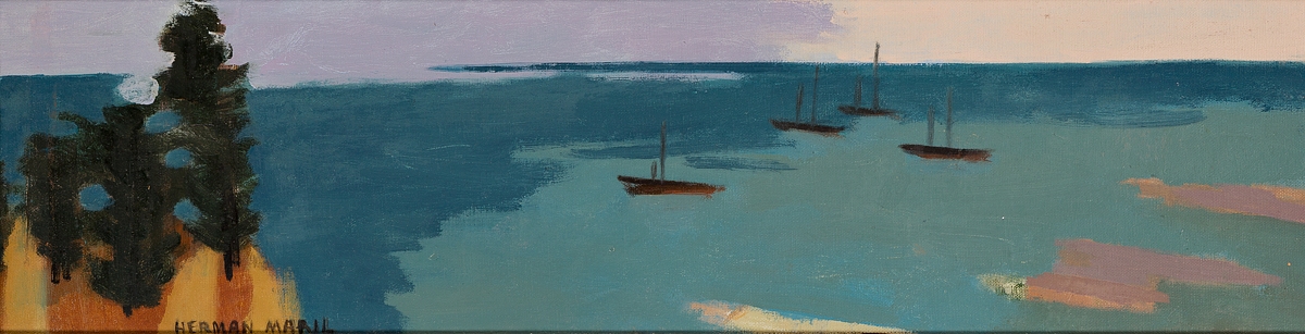 Herman Maril | Mary's View (Circa 1960) | MutualArt