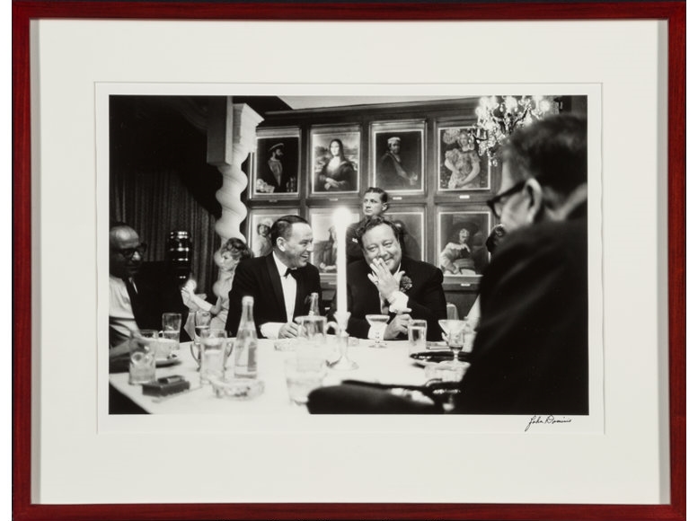 John Dominis | Frank Sinatra and Jackie Gleason (1965) | MutualArt