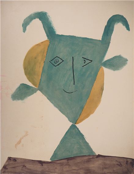 Pablo Picasso | Smiling faun | MutualArt