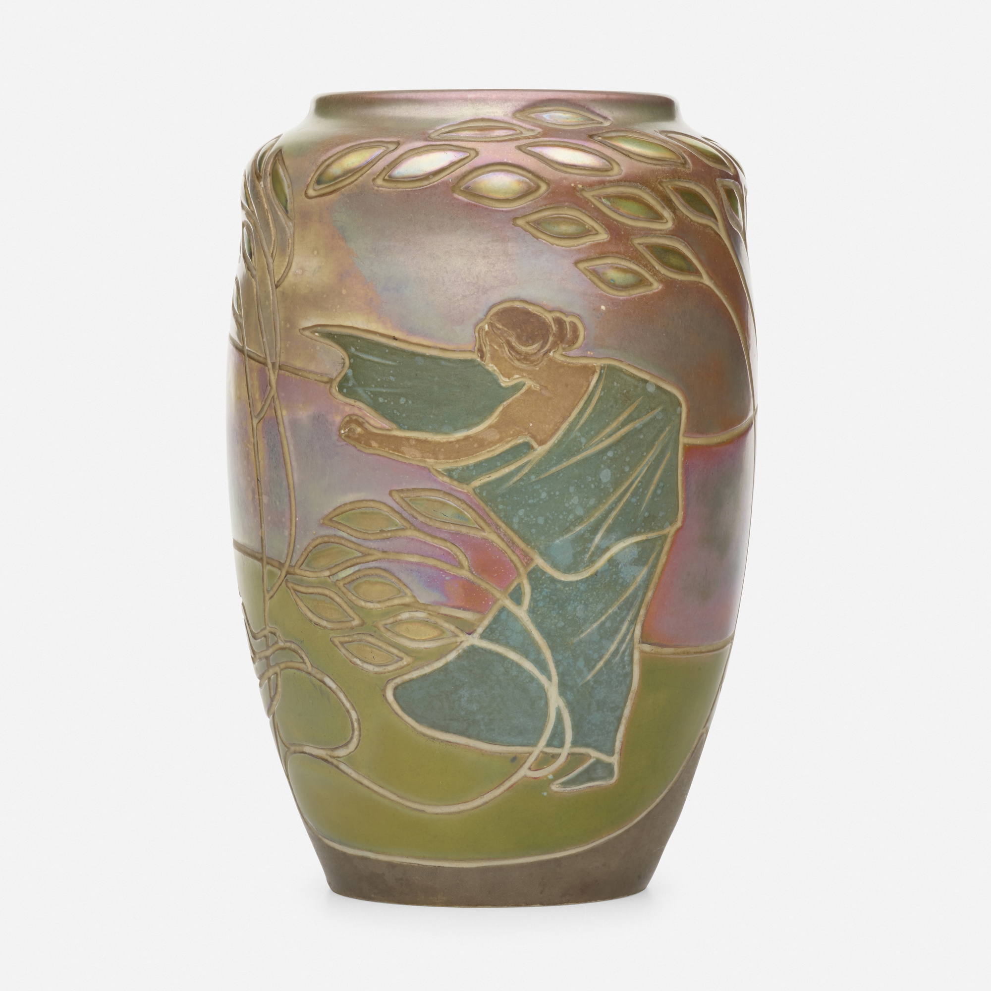 Zsolnay Ceramic Factory | Rare vase (1904) | MutualArt