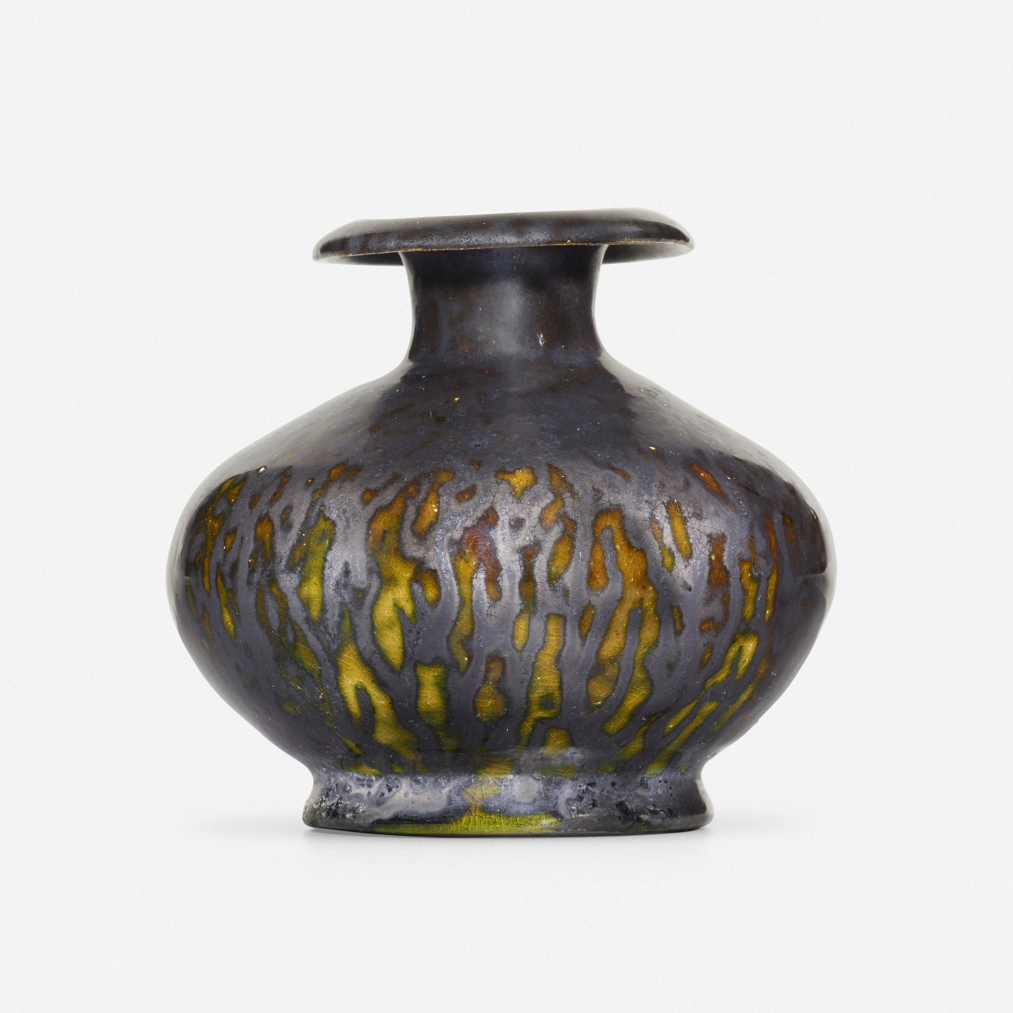 George Ohr | vase (1898 - 1910) | MutualArt