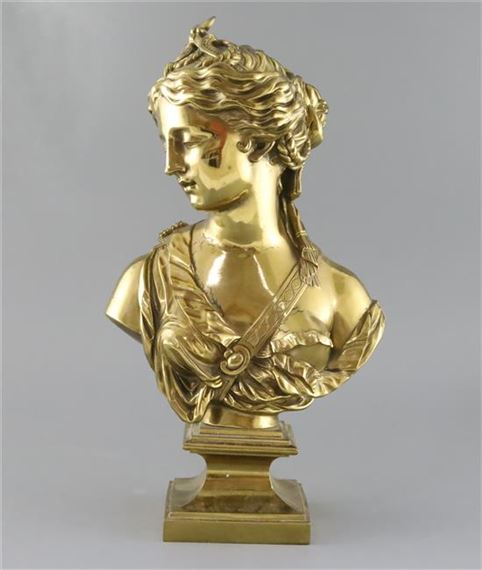 Jean Goujon | French ormolu bust of Diana | MutualArt