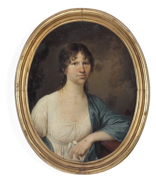 Jens Juel | Portrait of Lucie Magdalene Fugl | MutualArt