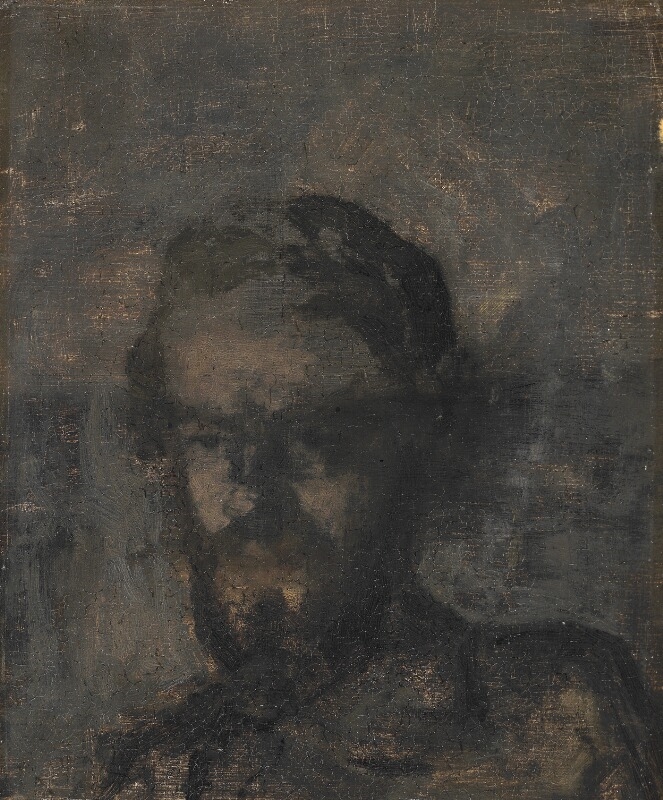 Vilhelm Hammershøi | Portrait of Henry Madsen (1904) | MutualArt