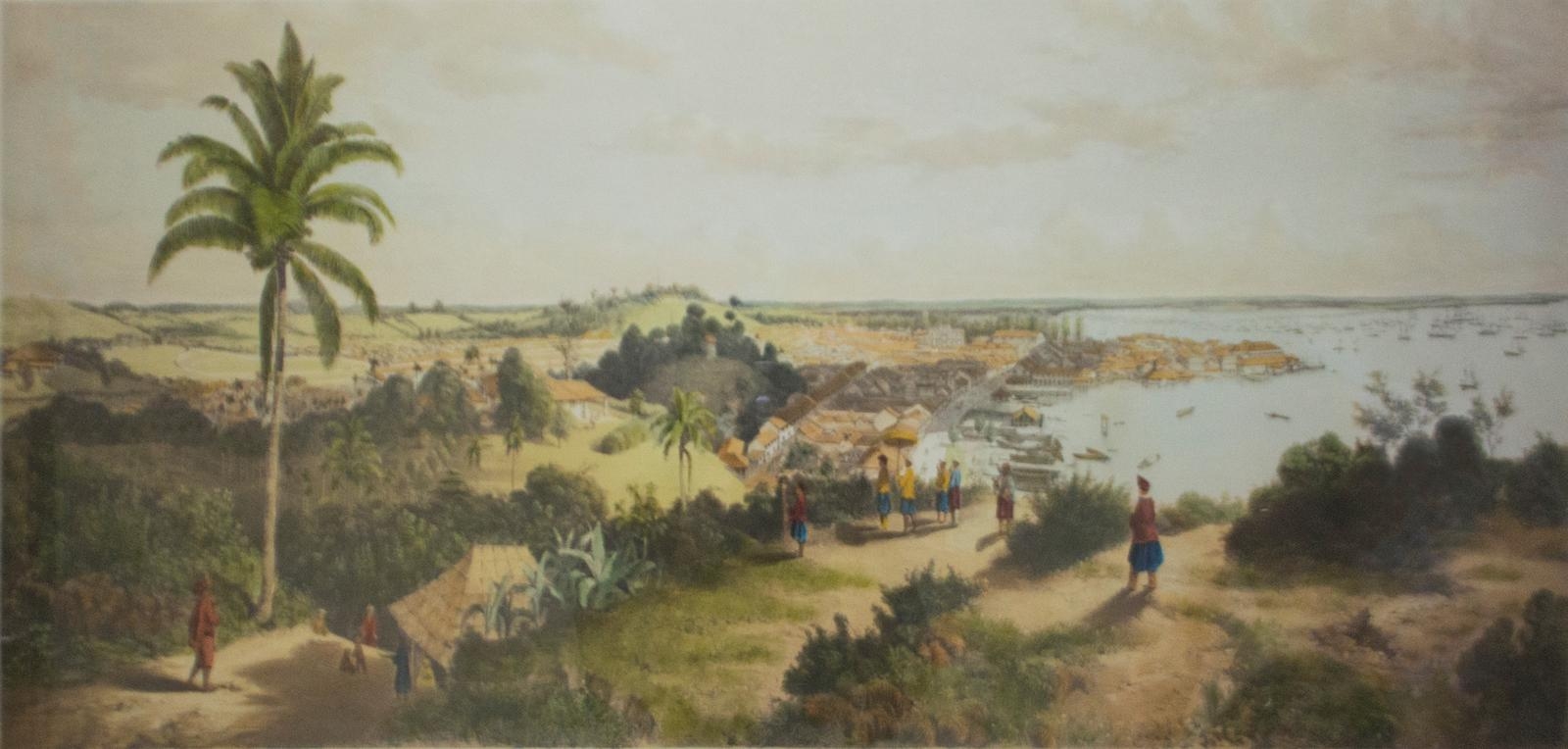 Percy Carpenter | A View of Singapore from Mount Wallich at Sunrise ...