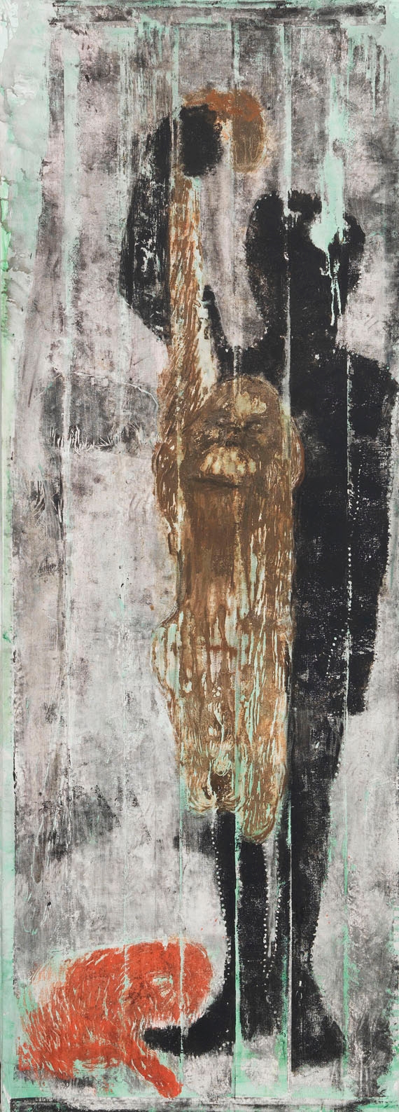 Gustav Kluge | Waldmensch + Waldmenschtöter (1993) | MutualArt