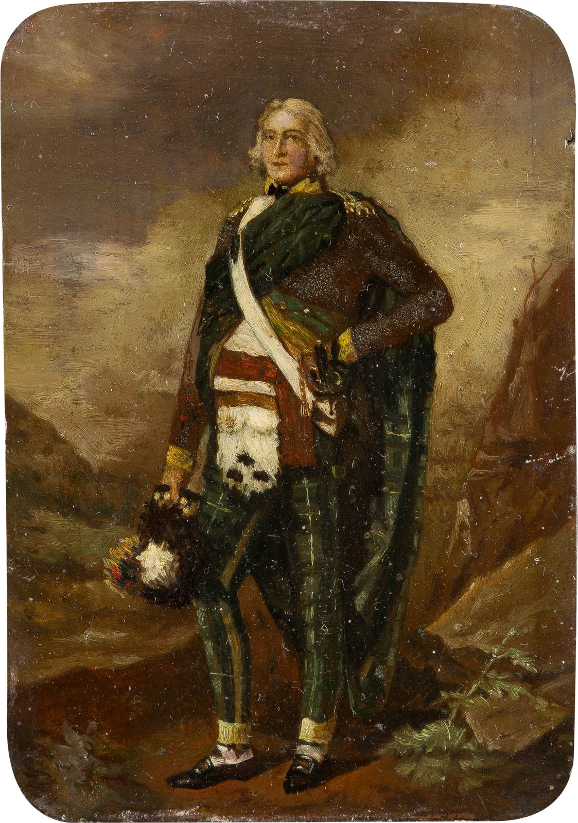 British School, 19th Century | Portrait Miniature of Captain Bridges ...