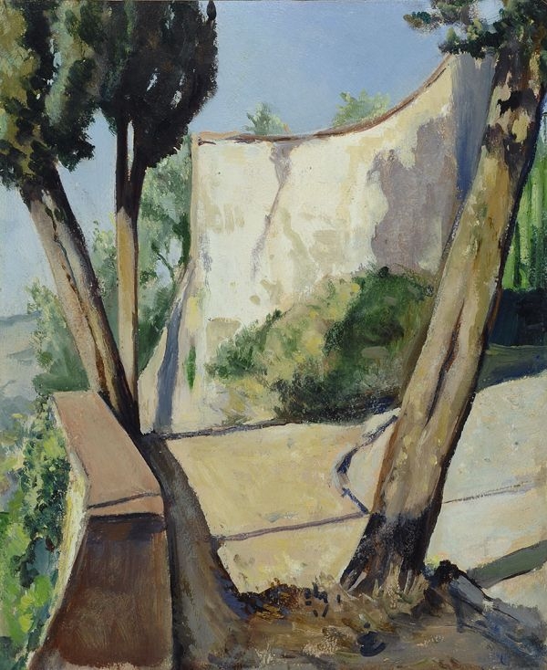 Baccio Maria Bacci | STRADA DI FIESOLE (1948) | MutualArt