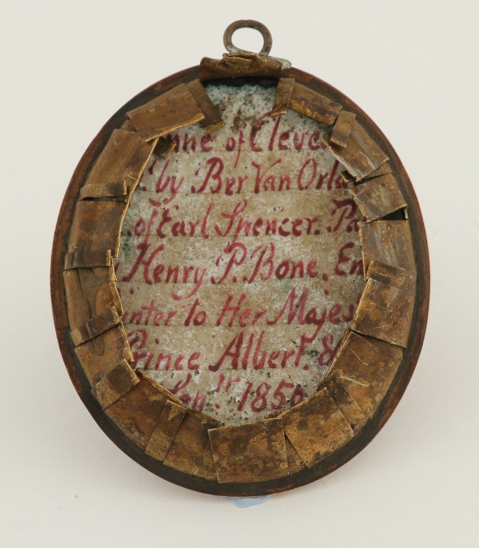 Henry Pierce Bone | Portrait miniature of Anne of Cleves (1515-1557 ...