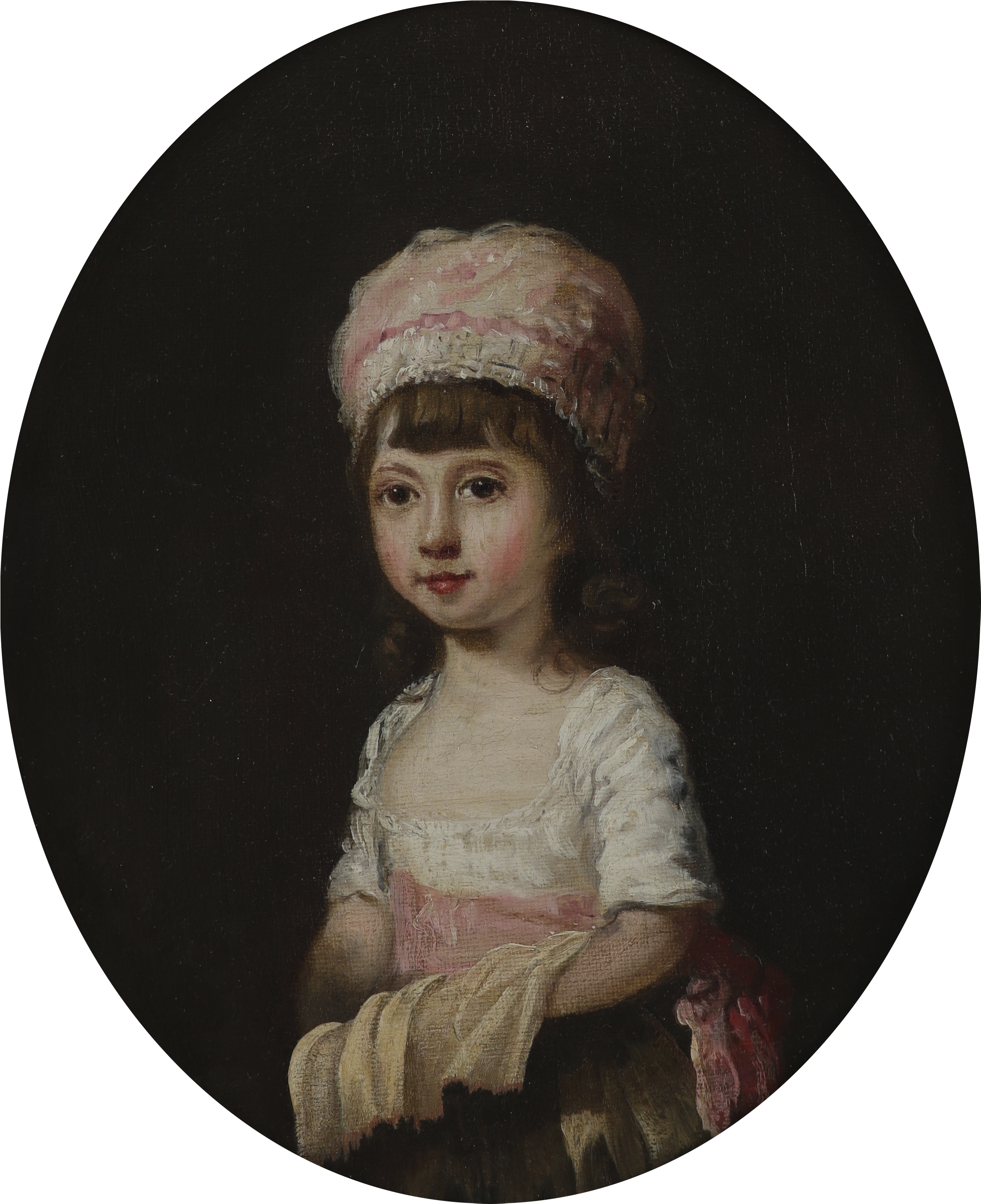 William Beechey | Portrait of a young girl, half length, wearing a ...