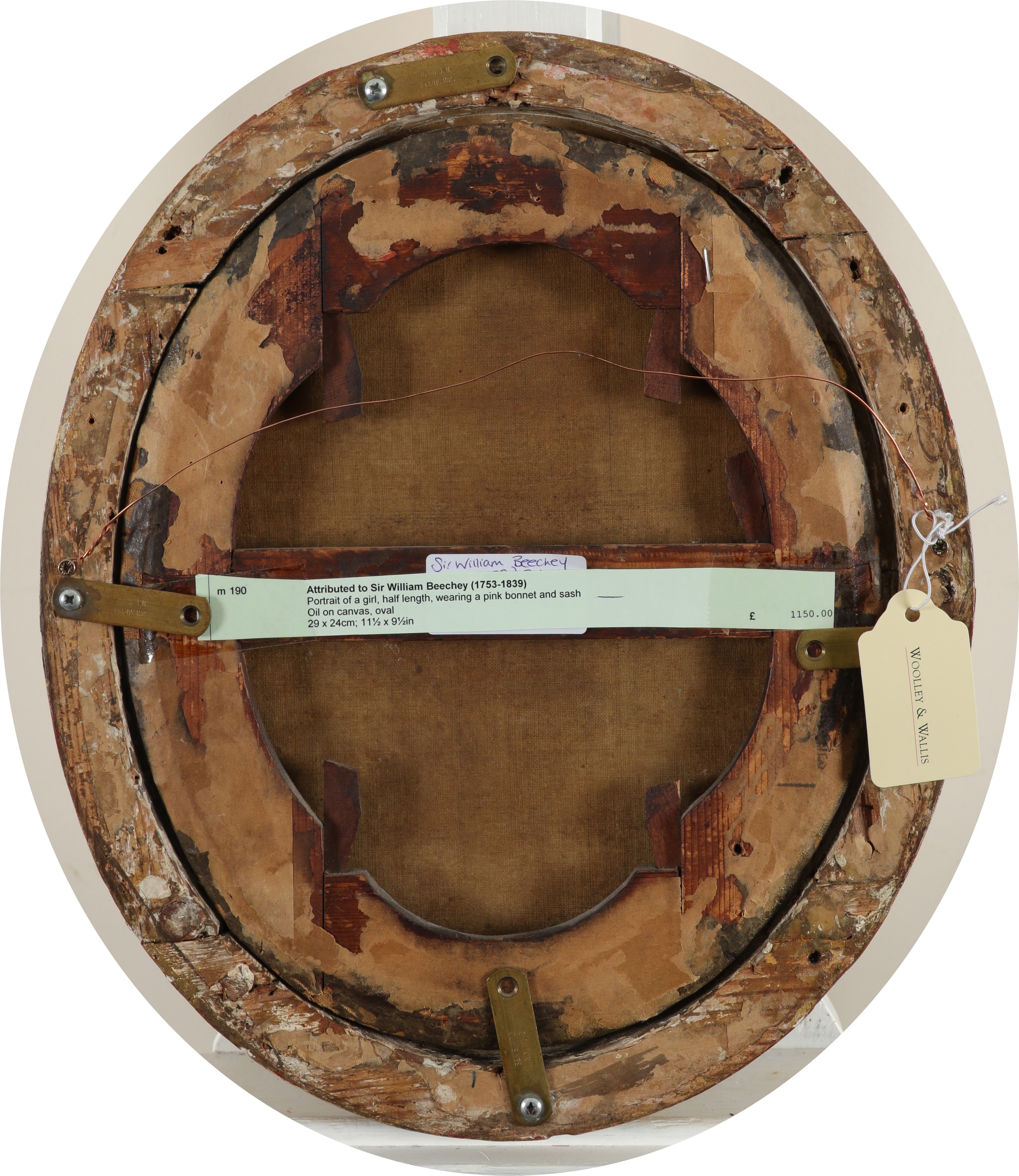 William Beechey | Portrait of a young girl, half length, wearing a ...