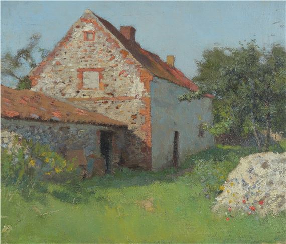 George Clausen | Planting a Tree | MutualArt