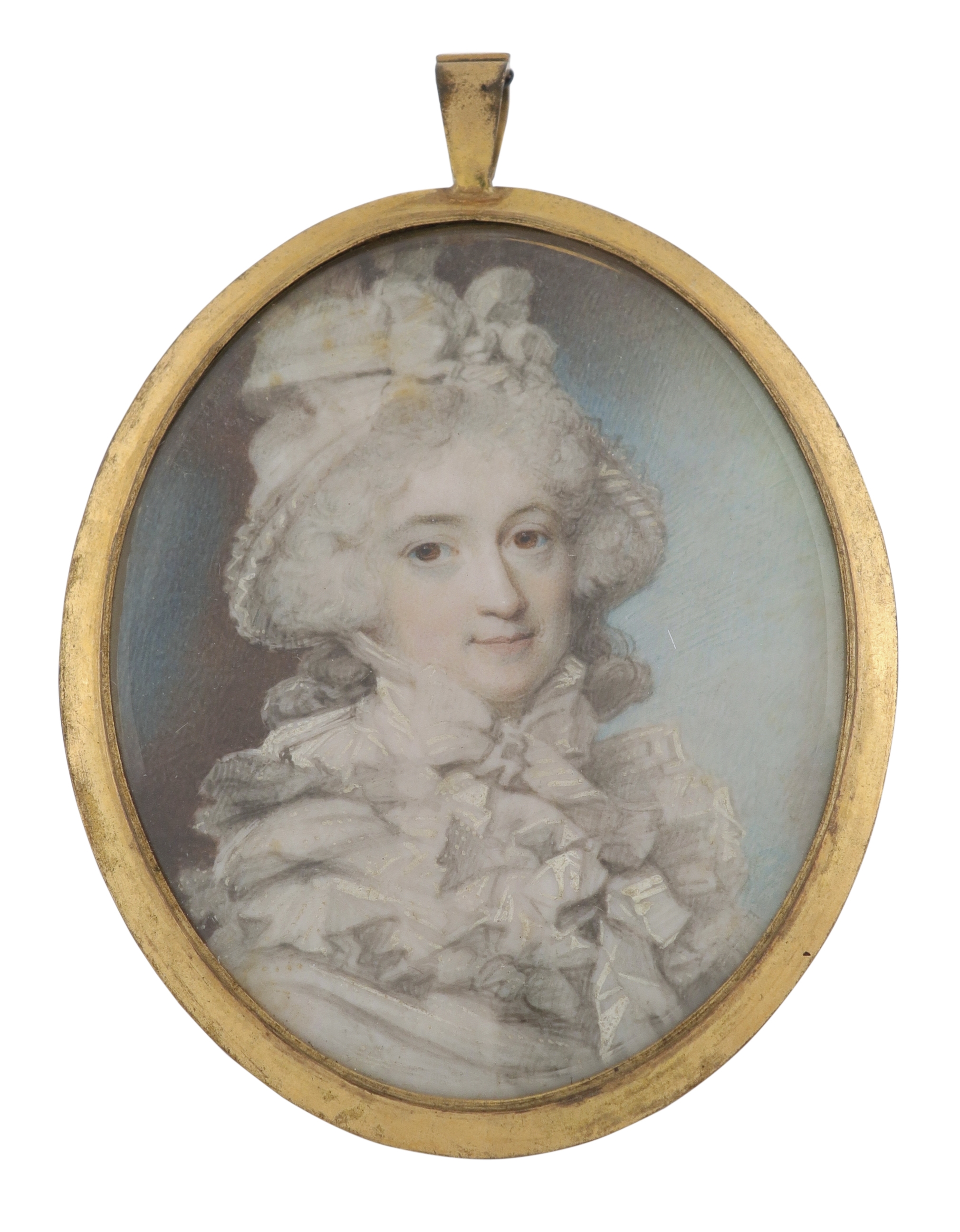 Richard Cosway | Portrait miniature of a lady | MutualArt