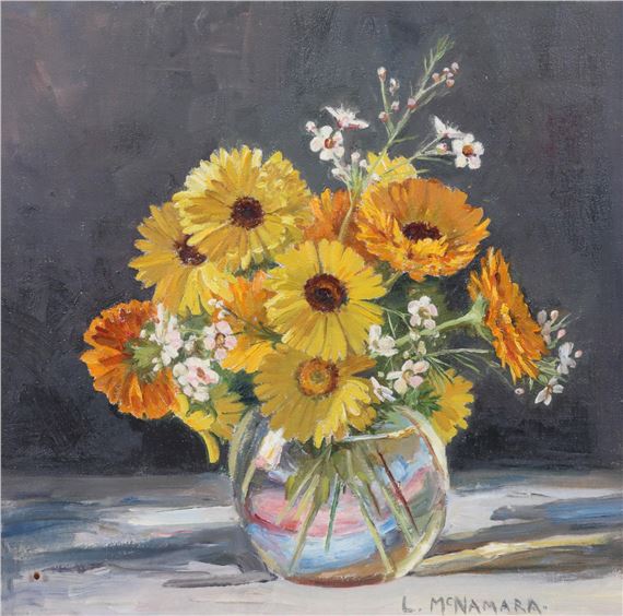 Leila Constance McNamara | Marigolds Painted in Direct Sunlight | MutualArt