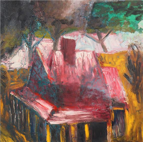 Francis Roy Thompson | Red Roof | MutualArt