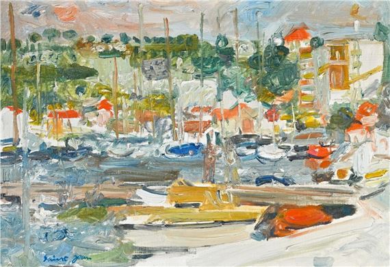 Marcel Saint-Jean | Petit port dans le Var | MutualArt